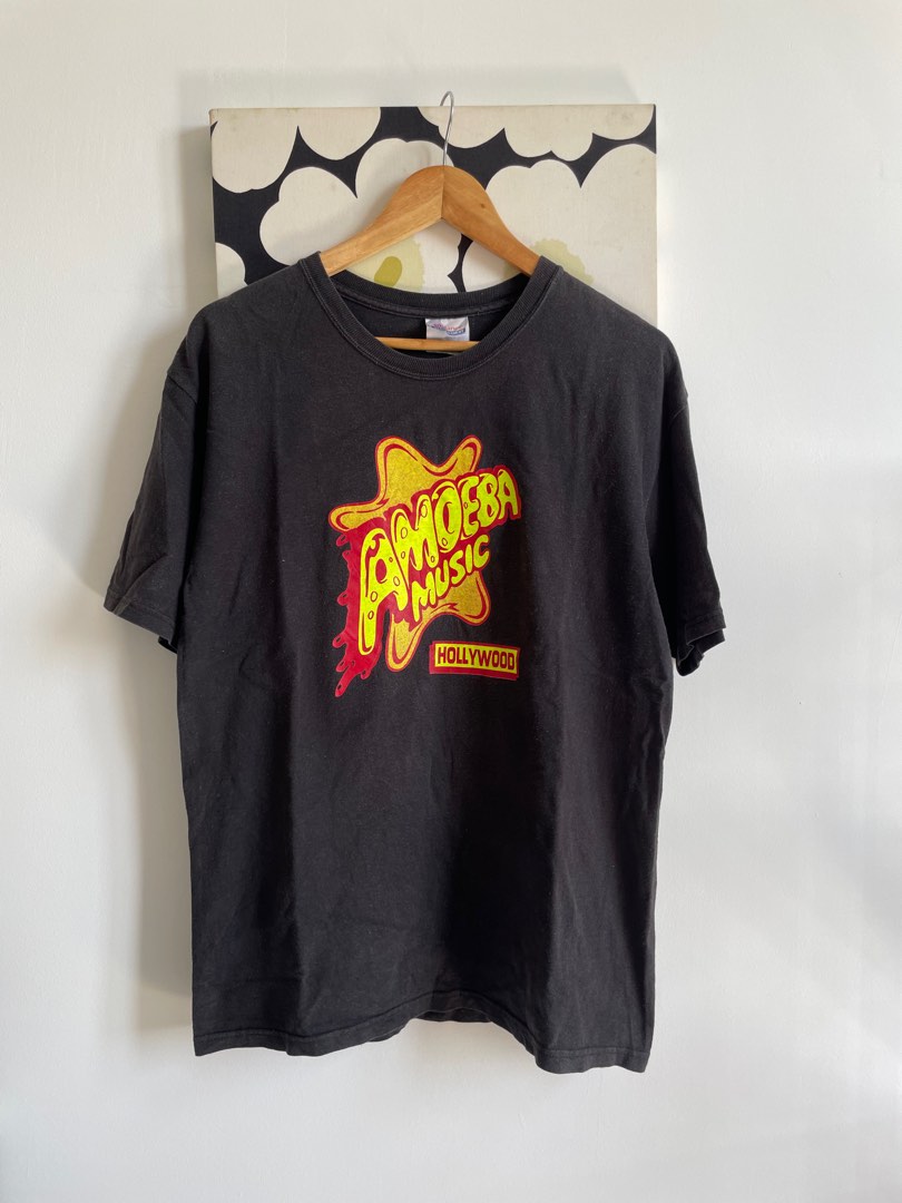 Vtg Amoeba Music Band, Men's Fashion, Tops & Sets, Tshirts & Polo ...