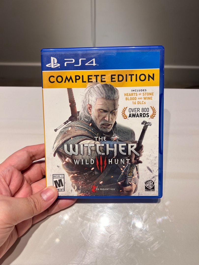 Witcher 3 PS4: Complete Edition, Video Gaming, Video Games, PlayStation ...