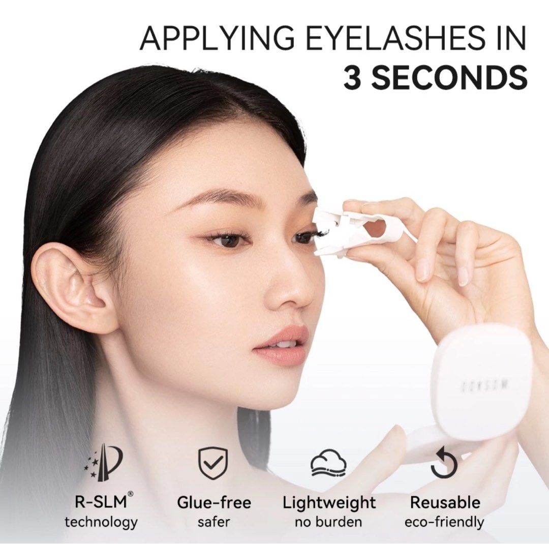 Wosado Magnetic Eyelashes + Eyelash Fixer & free gifts, Beauty ...