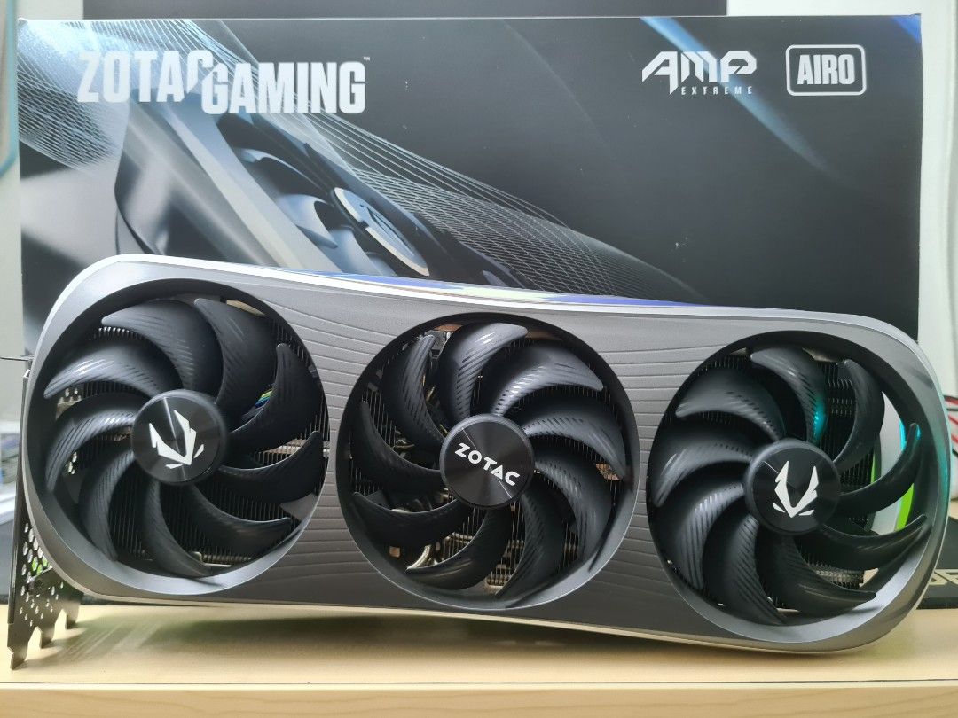 Zotac AMP Extreme Airo RTX 4080 16GB, Computers & Tech, Parts ...