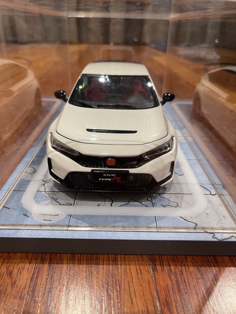2023 Honda Civic Type-R FL5 (champion white) Diecast Model Scale 1:18 ...