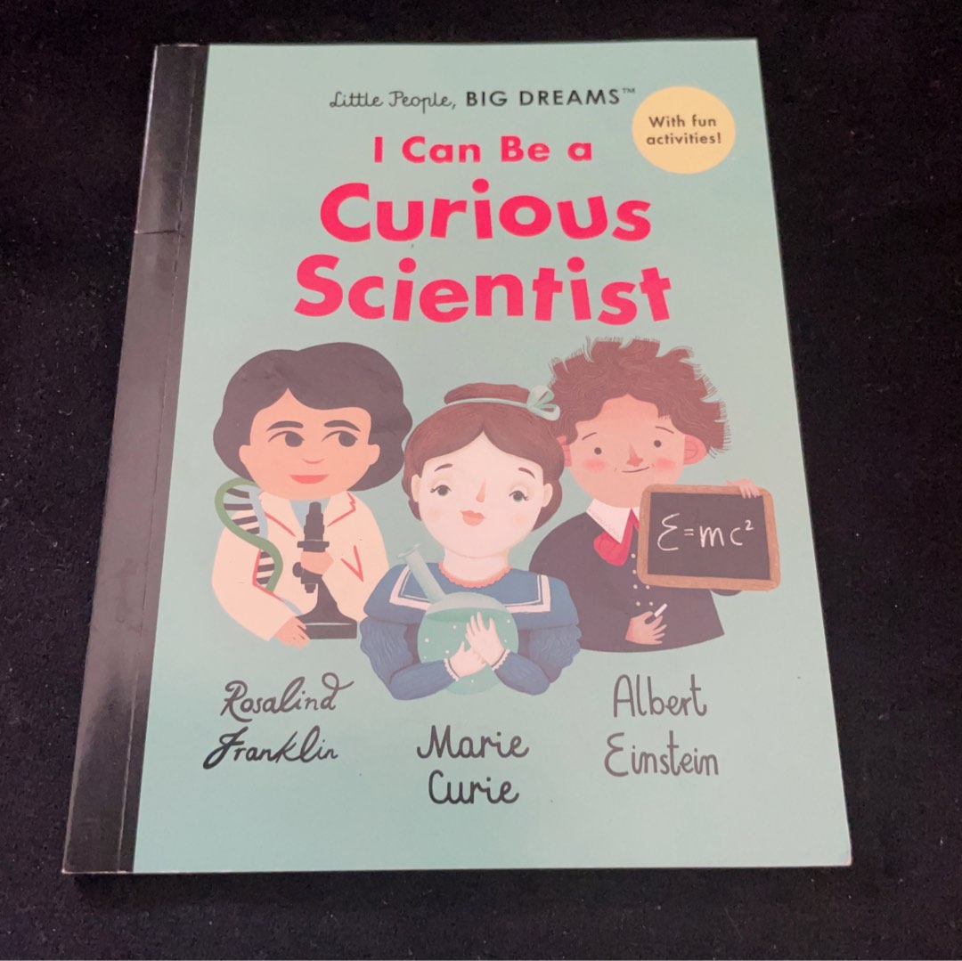 英文童書 我可以當個好奇的科學家I can be a Curious Scientist便攜本 /尾頁有翻譯中文@qc1196, 書籍、休閒與玩具, 書本及雜誌, 童書、著色互動書在旋轉拍賣