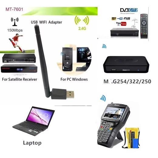 實體店鋪/SF MTK7601 USB WIFI For vf9930 kpt satlink satellite finders ...