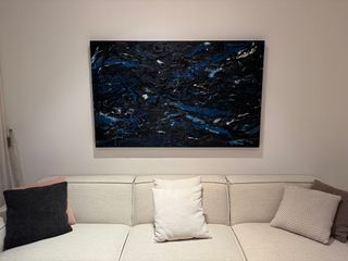 DAWSON Abstract Oil Painting, Furniture & Home Living, Home Decor, Wall ...