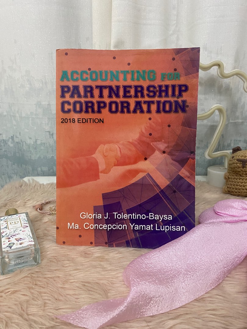 Accounting for Partnership and Corporation (2018), Hobbies & Toys ...