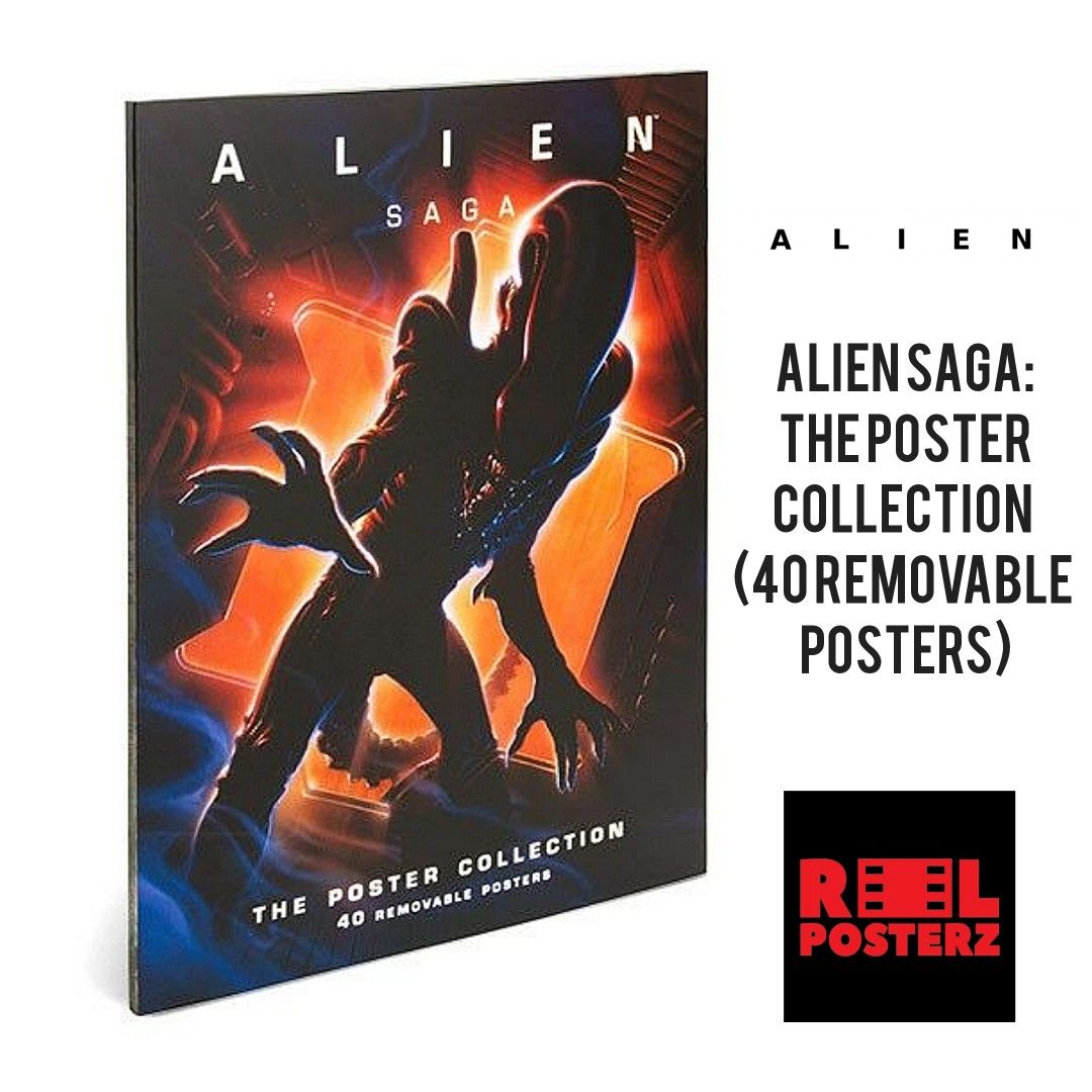 Alien Saga - The Poster Collection (40 Removable Posters), Hobbies ...