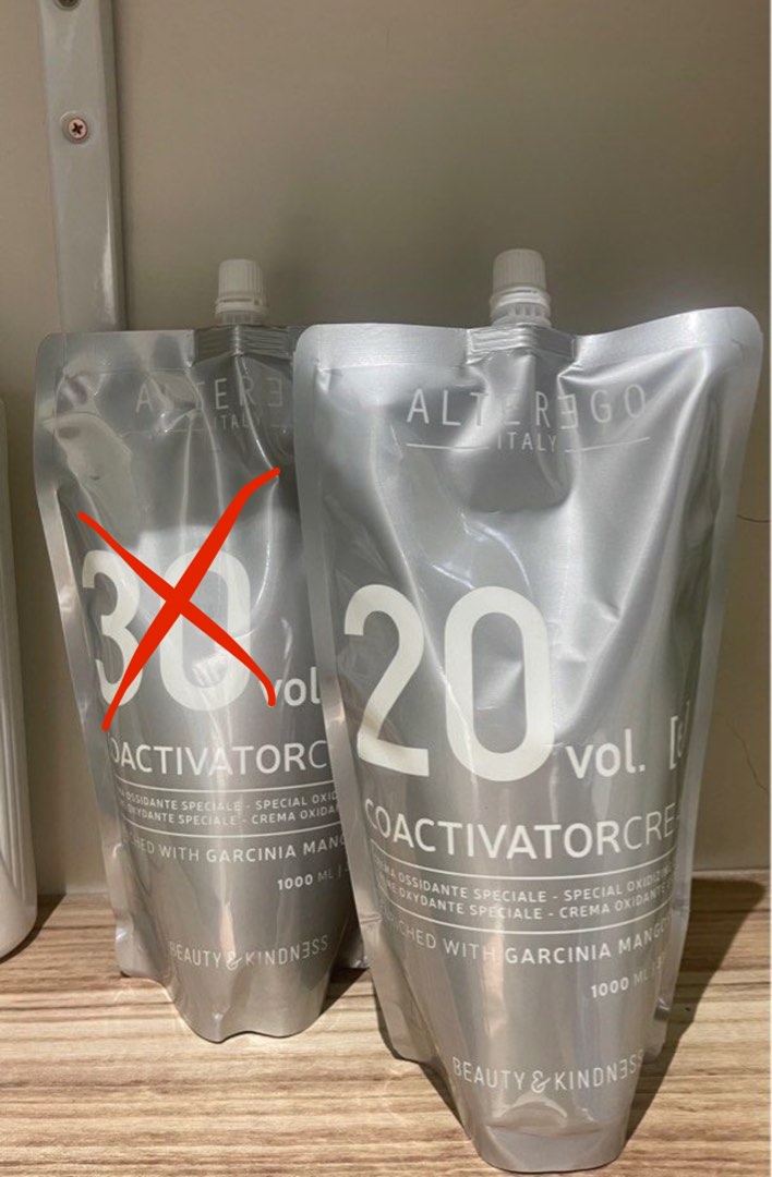 ALTEREGO 艾特伊果 陽離子型雙氧奶 1000ml 6% 雙氧乳, 美容＆個人護理, 健康及美容 - 頭髮護理 - Carousell