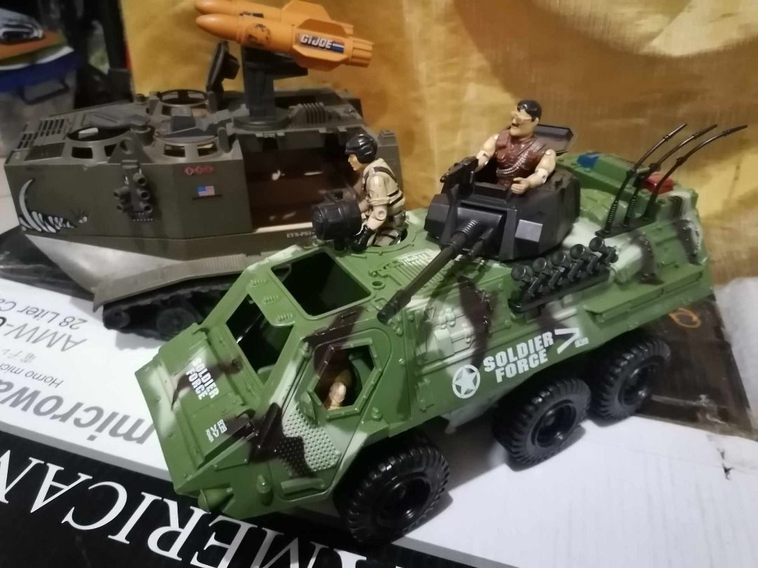 APC (Armored Personnel Carrier) 3.75" 1:18 Scale Compatible GI Joe ...