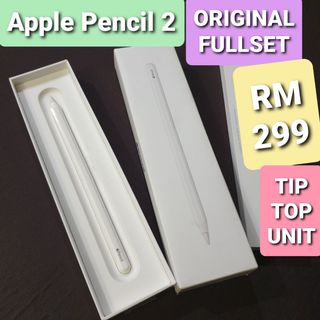 Apple Pencil 2nd•Gen ORIGINAL FULLSET☆BRAND NEW SEALED UNIT☆OFFER RM ...