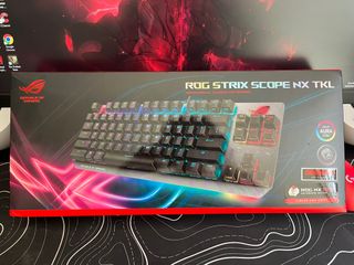 ASUS ROG Republic of Gamers Strix Flare RGB Mechanical Cherry MX ...