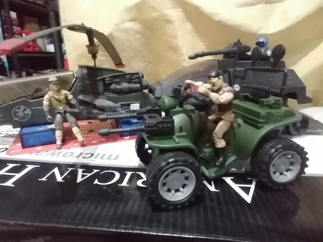 ATV (All Terrain Vehicle) Compatible with GI JOE Classified 6" Figures ...