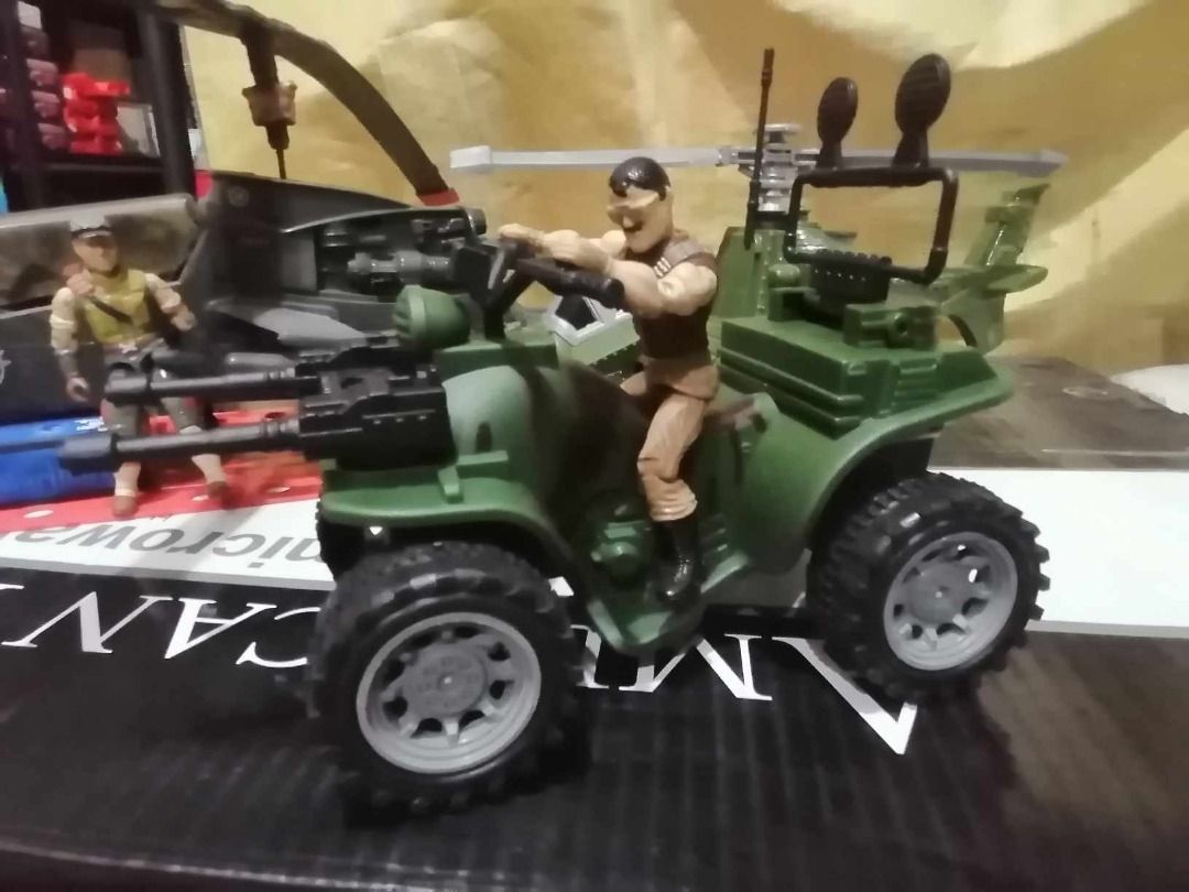 ATV (All Terrain Vehicle) Compatible with GI JOE Classified 6" Figures ...