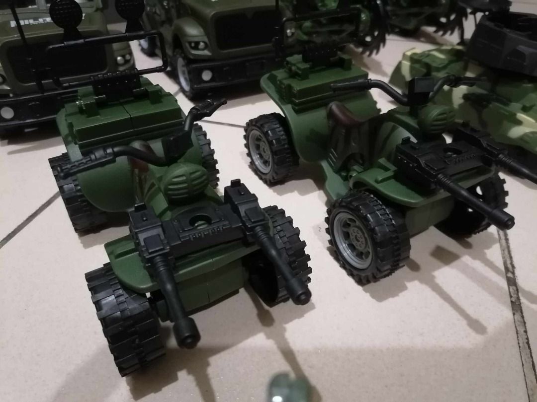 ATV (All Terrain Vehicle) Compatible with GI JOE Classified 6" Figures ...