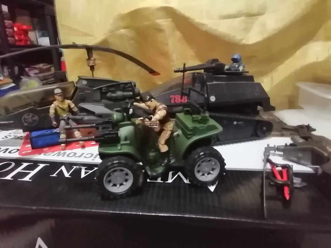 ATV (All Terrain Vehicle) Compatible with GI JOE Classified 6" Figures ...