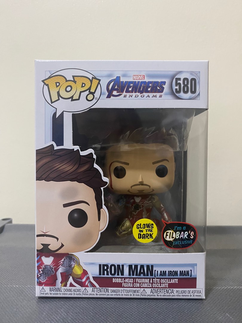 Avengers Endgame Funko Pop Marvel Vinyl Figure I Am Iron Man 580 ...