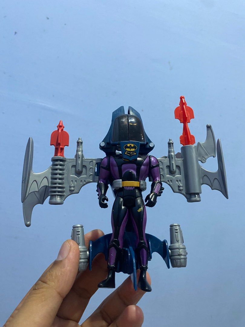 Batman with skycopter 1994, Hobbies & Toys, Toys & Games on Carousell