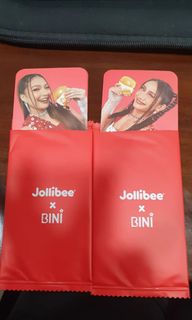 BINI Jollibini Cards, Hobbies & Toys, Memorabilia & Collectibles, Fan ...