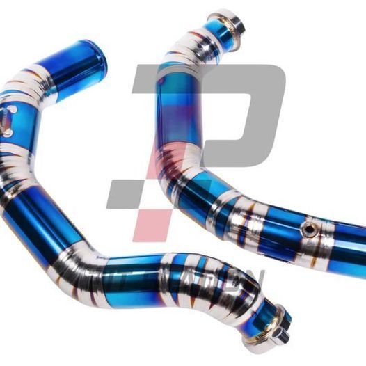 BMW F80 M3 S55 Engine ApexBuilt Style Titanium Front Mount Intake Kit ...