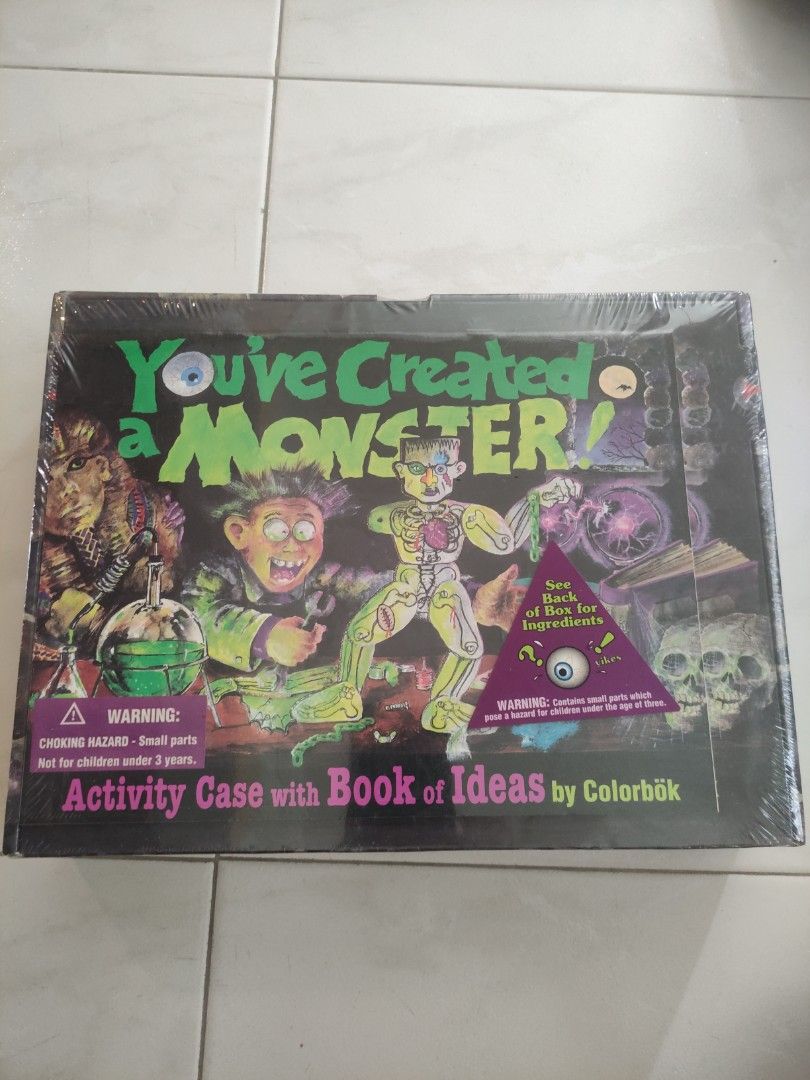 ⭐ BN You've Created Monster Activity Case, Hobbies & Toys, Toys & Games ...