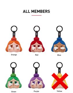[PO] Authentic Popmart crybaby powerpuff girls PPG vinyl face plush ...