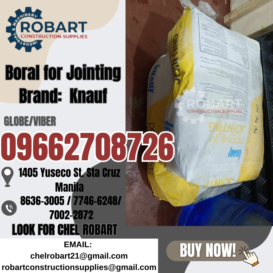 BORAL FOR JOINTING, Commercial & Industrial, Construction Tools ...