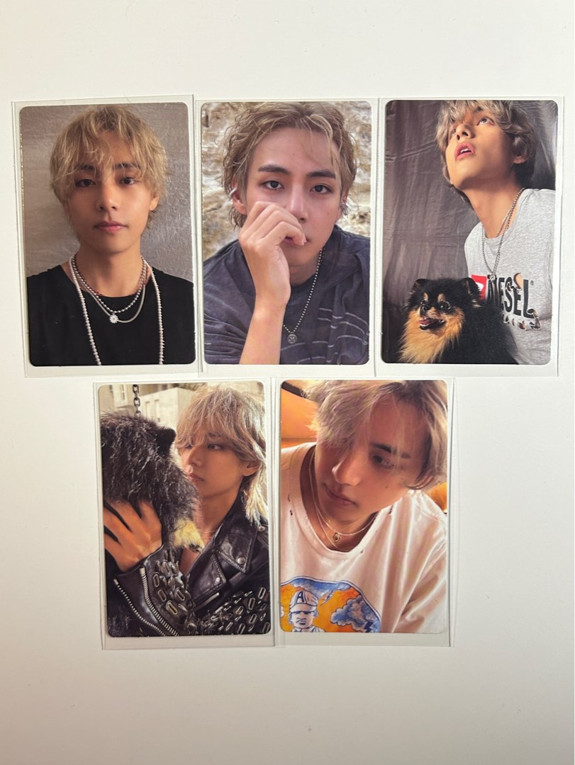 BTS V photocard, Hobbies & Toys, Collectibles & Memorabilia, K-Wave on ...