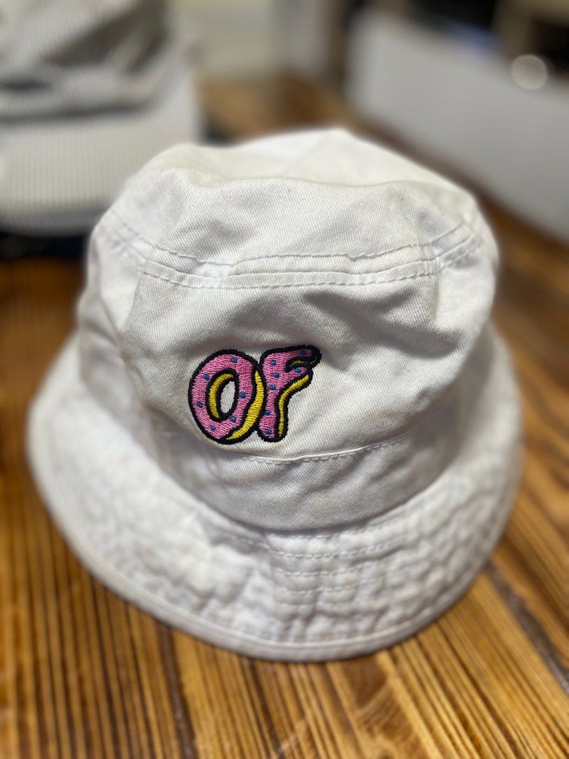 bucket hat ODD FUTURE DONUT LOGO, Men's Fashion, Watches & Accessories, Cap & Hats on Carousell