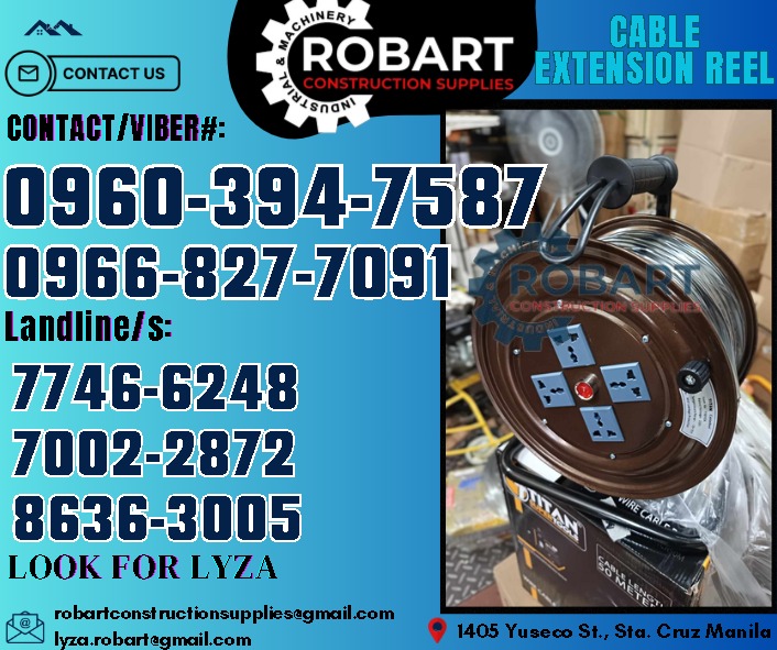 Cable Extension Reel, Commercial & Industrial, Construction Tools ...