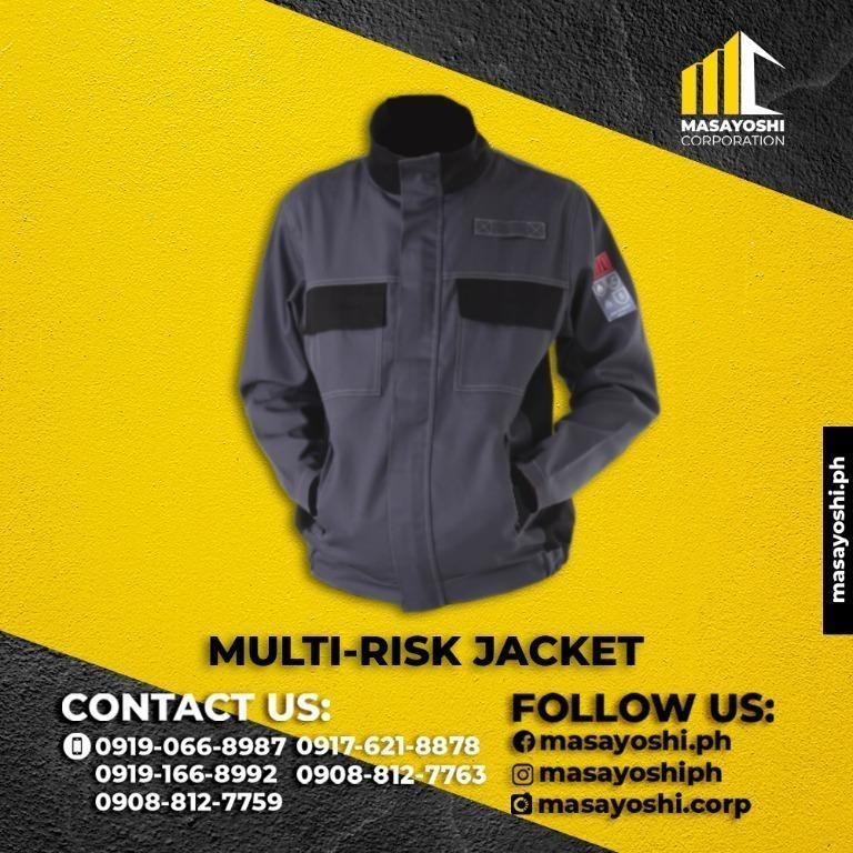 CATU Multi-Risk Jacket | PPE | Safety Equipment | Body Protection | Catu | AFG-2001-, Commercial ...