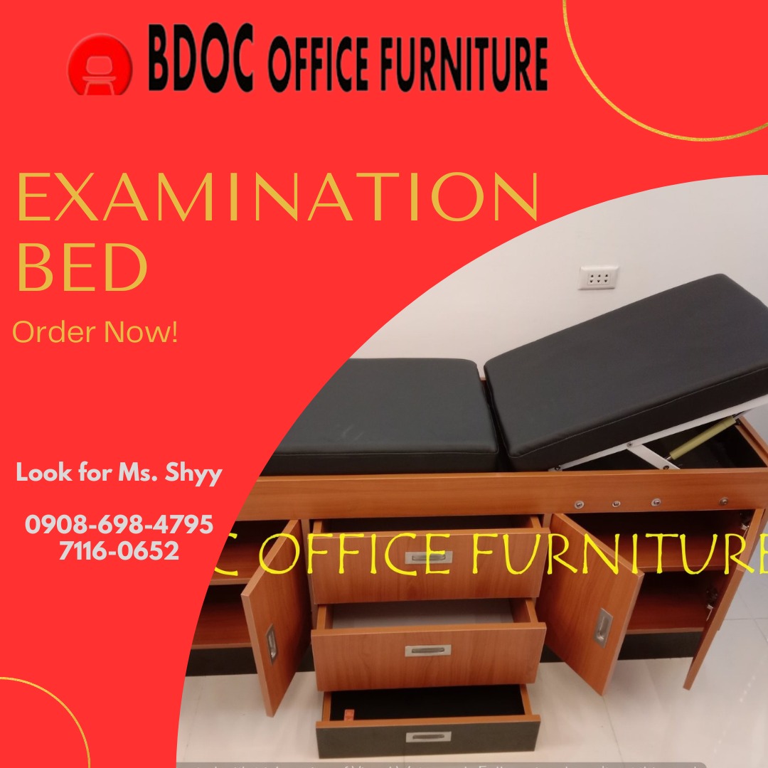 Clinical Examination Bed with Cabinet / Office Partition / Office ...