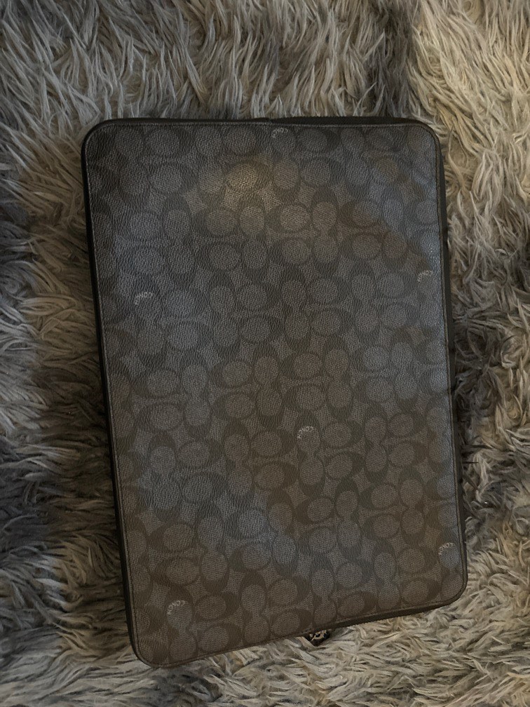 Coach Laptop Case, Men's Fashion, Bags, Backpacks on Carousell