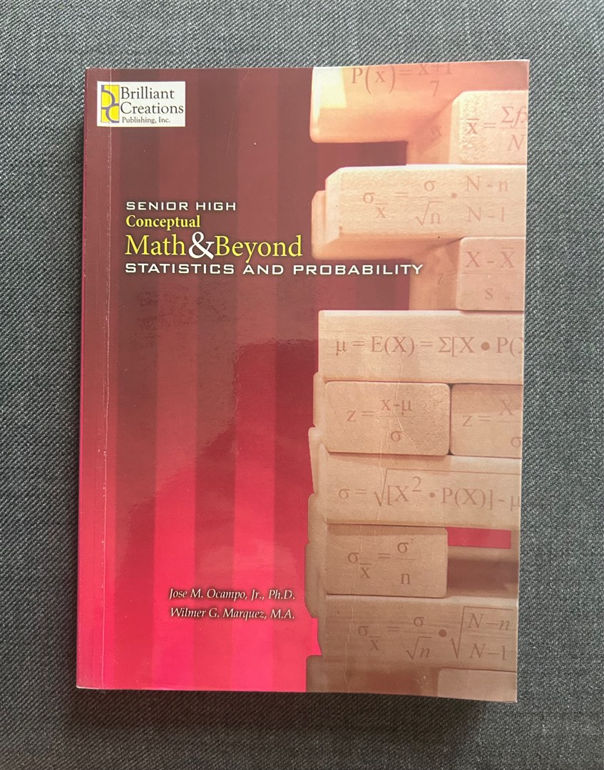 CONCEPTUAL MATH & BEYOND - STATISTICS AND PROBABILITY, Hobbies & Toys ...