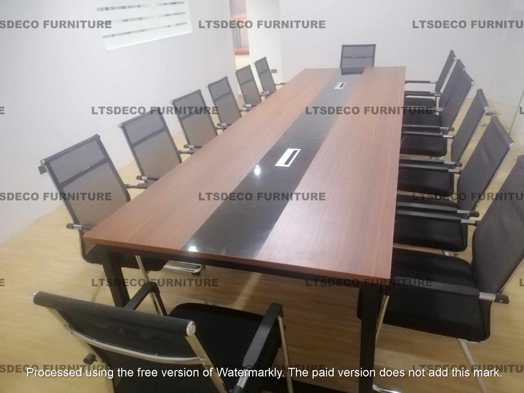 conference table metel legs OFFICE PARTITION FURNITURE CONFERENCE TABLE ...