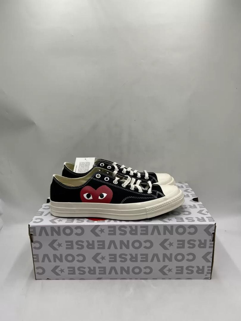 Converse Chuck Taylor All-Star 70 Ox Comme Des Garcons PLAY Black ...