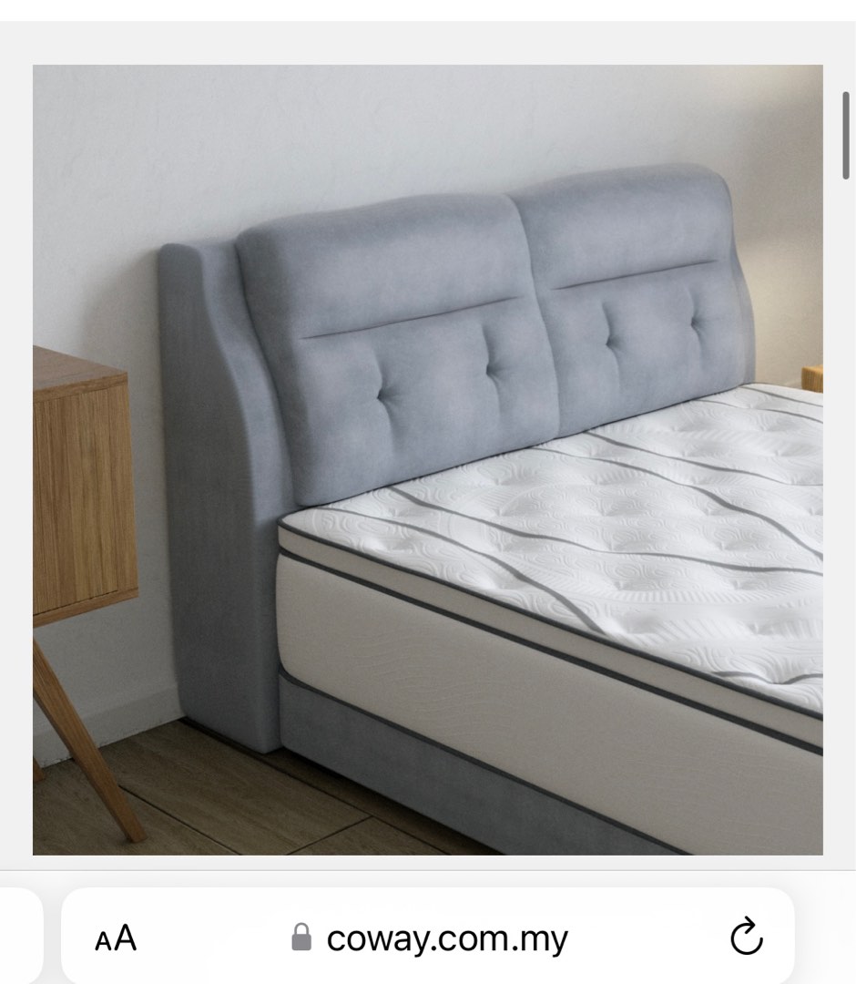 Coway mattress bed frame, Furniture & Home Living, Furniture, Bed ...