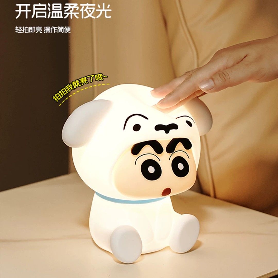 [CRAYON SHINCHAN] CRAYON SHINCHAN SHIRO XIAO BAI SHINCHAN PAT PAT NIGHT ...