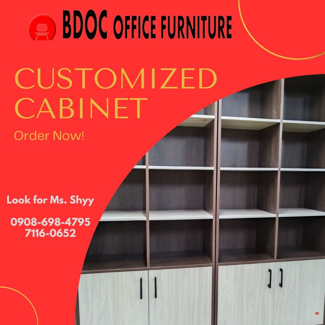 Customized Storage Cabinet / Office Partition / Office Furniture ...