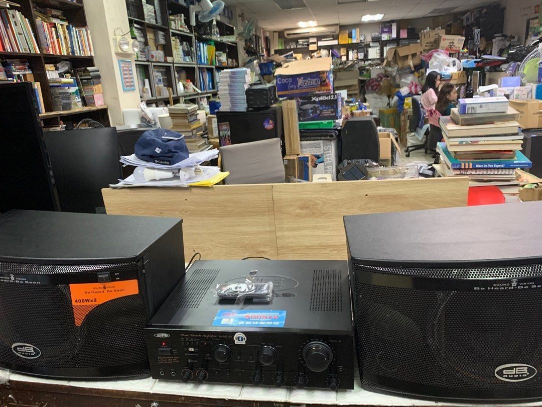 Dbaudio Steroe Karaoke Amplifier Av5021BT 400Wattx x2 Max Output ...