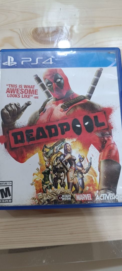 Deadpool PS4 Game, Video Gaming, Video Games, PlayStation on Carousell