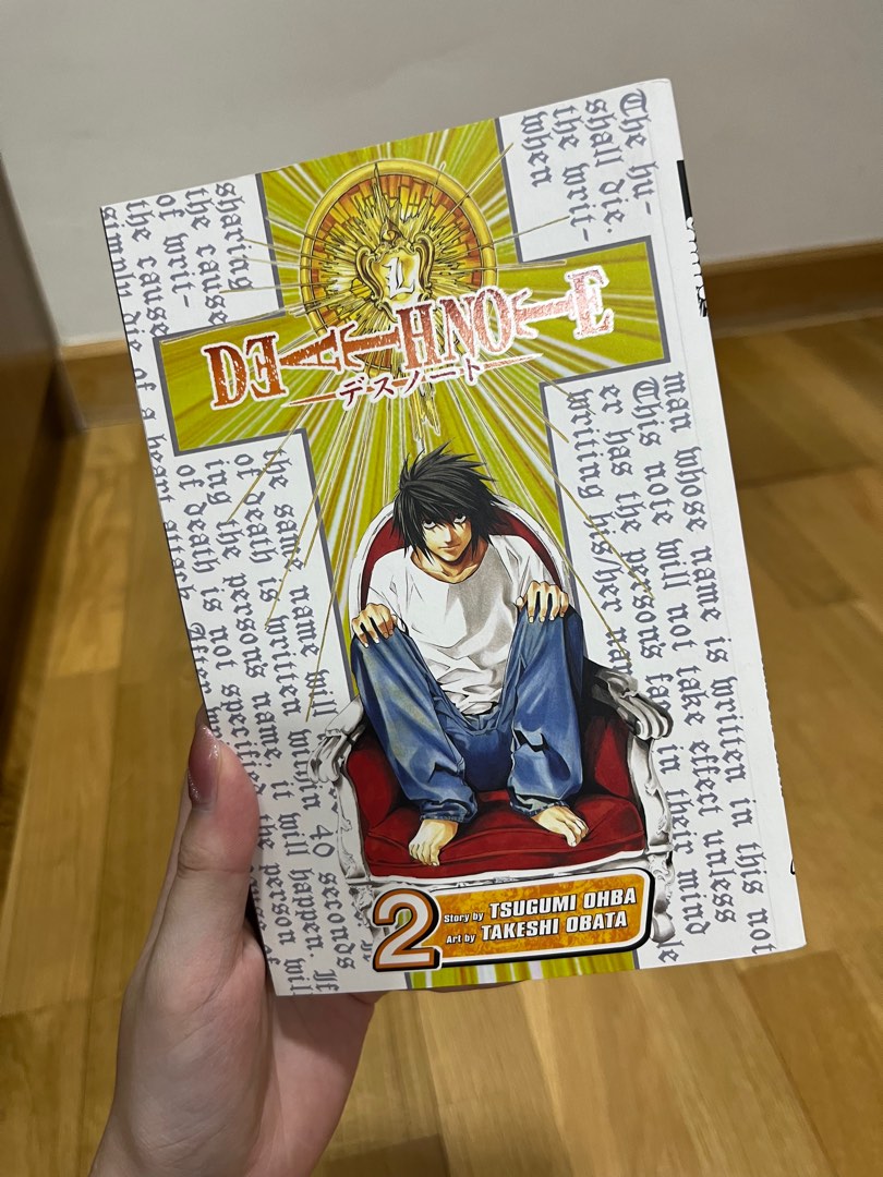 Death Note Manga vol 2, Hobbies & Toys, Books & Magazines, Comics ...