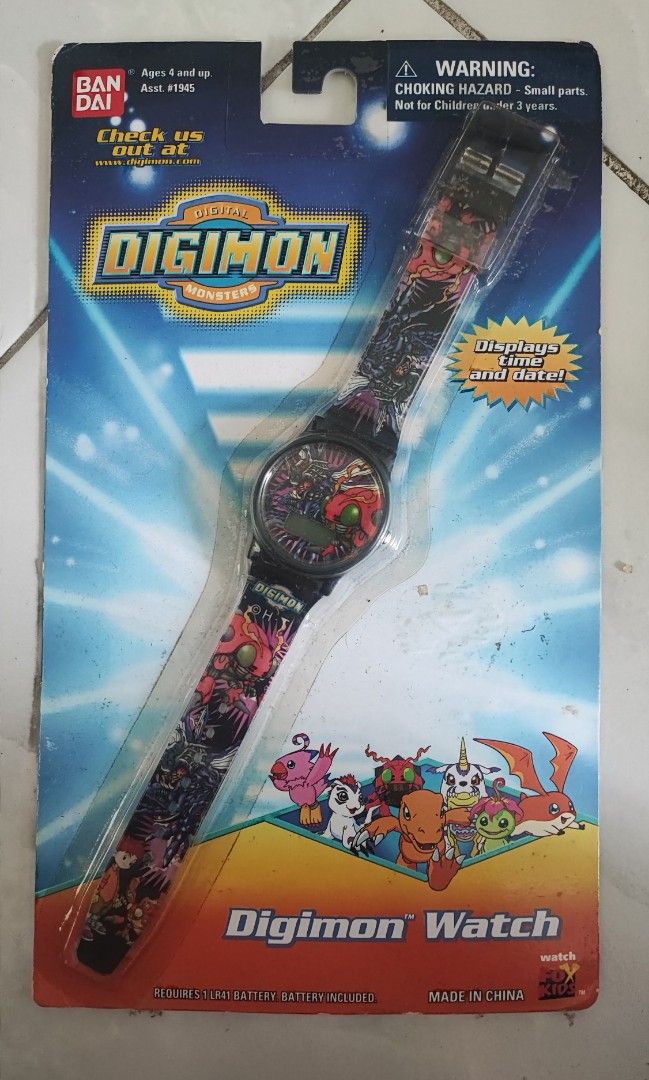 Digimon watch tentomon, Hobbies & Toys, Collectibles & Memorabilia ...