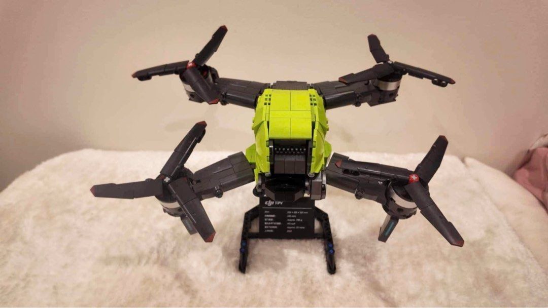 DJI FPV Drone Building blocks 1:1, Hobbies & Toys, Toys & Games on ...
