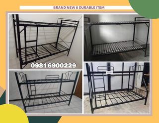 Double deck bed frame, Furniture & Home Living, Furniture, Bed Frames ...