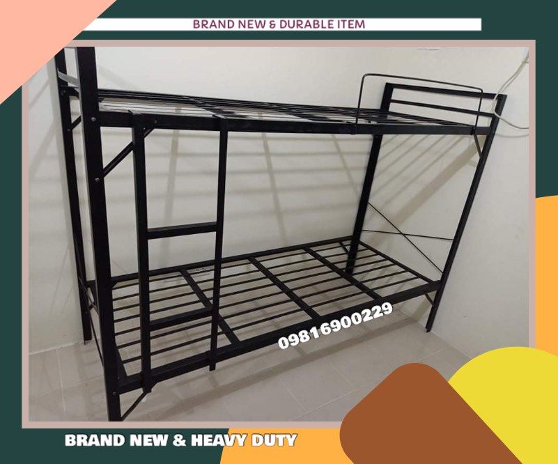 Double deck frame military type, Furniture & Home Living, Furniture ...