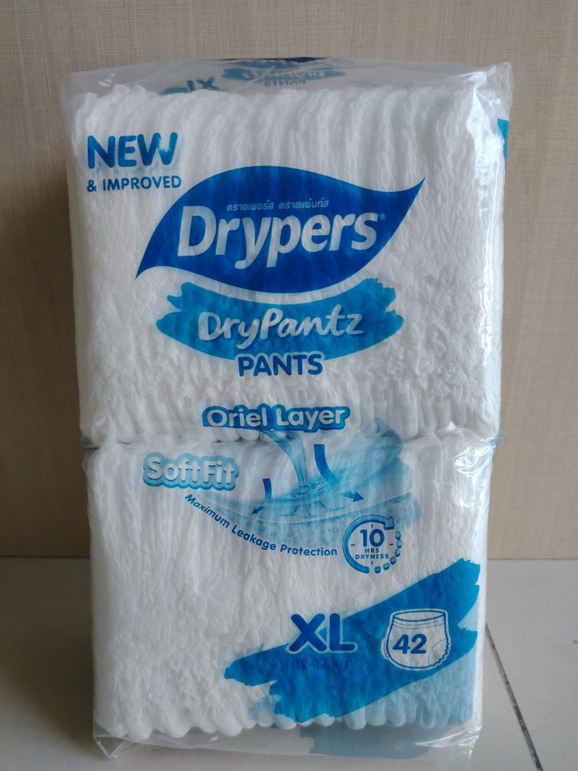 Drypers Drypantz XL, Babies & Kids, Bathing & Changing, Diapers & Baby ...