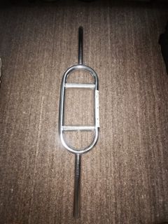 STEEL Dumbell gym Connector weight plate, Sports Equipment, Exercise ...