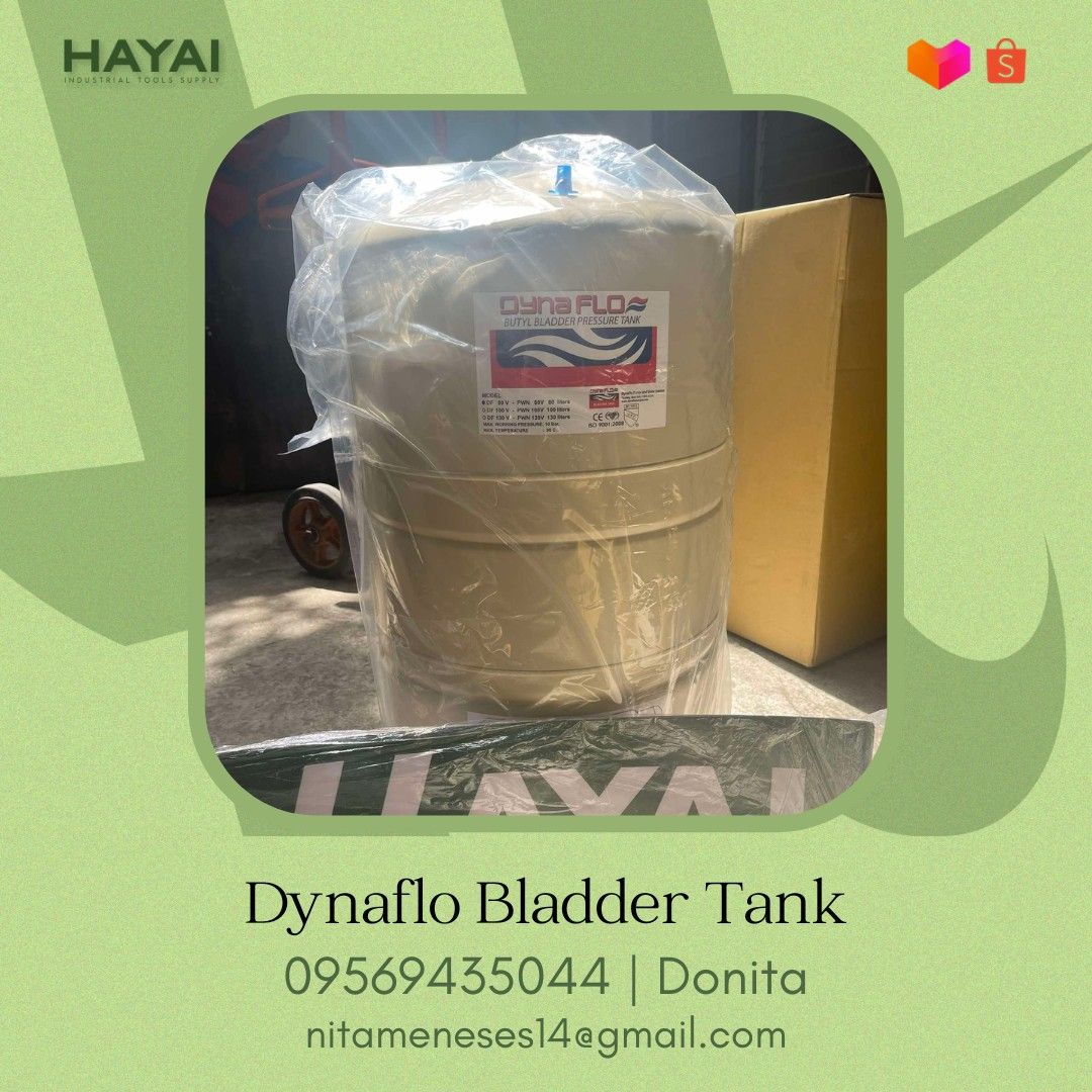 Dynaflo Bladder Tank, Commercial & Industrial, Construction Tools & Equipment on Carousell
