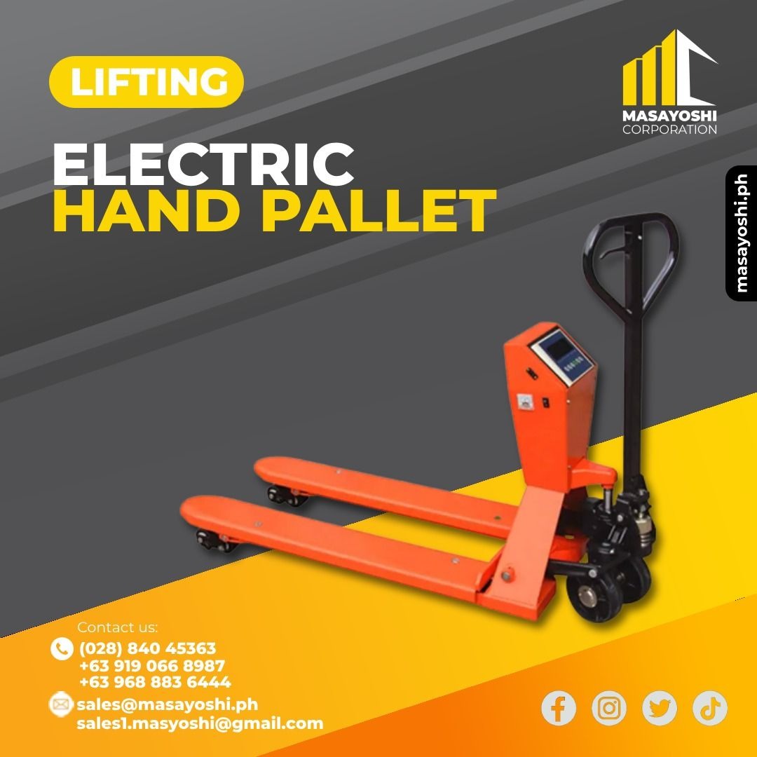 Electric Hand Pallet | Pallet Pump | Pallet Truck | Powered Pallet Jack ...