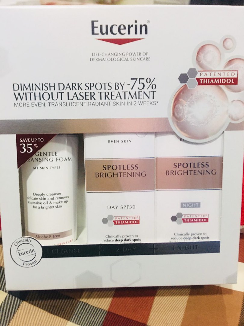 Eucerin Spotless Brightening set, Beauty & Personal Care, Face, Face ...