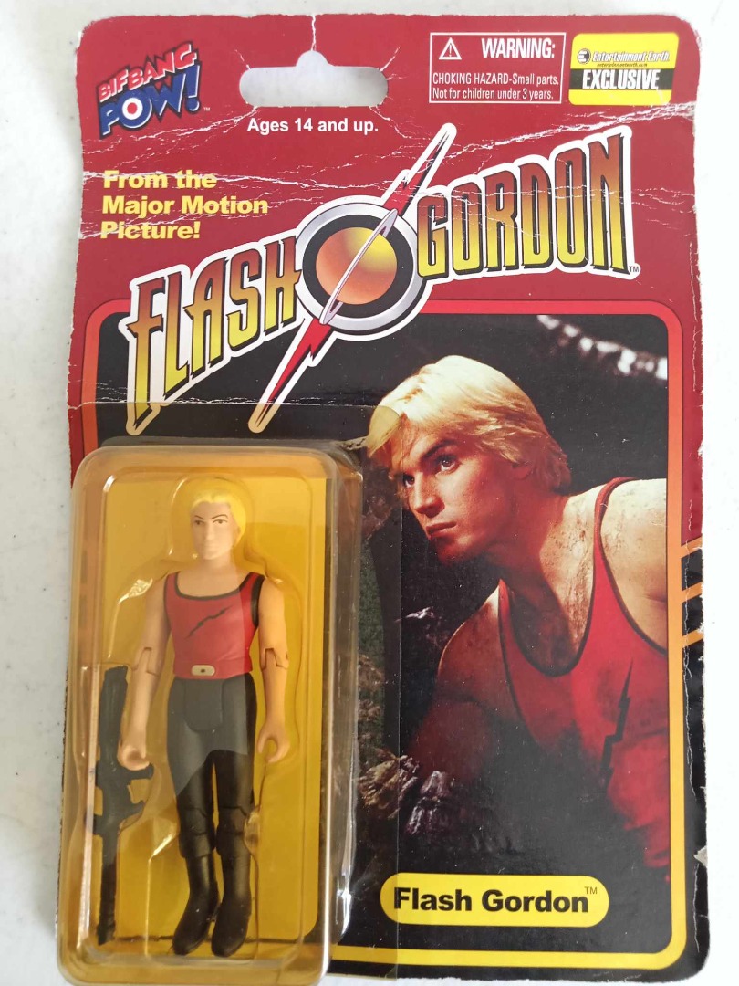 EXCLUSIVE EDITION BIF BANG POW FLASH GORDON ACTION FIGURE ( NO. 3174 / ...